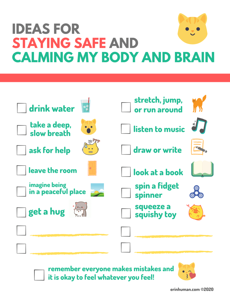 Ideas for Safe and Calm